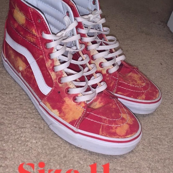 Vans | Shoes | Custom Bleached Vans | Poshmark
